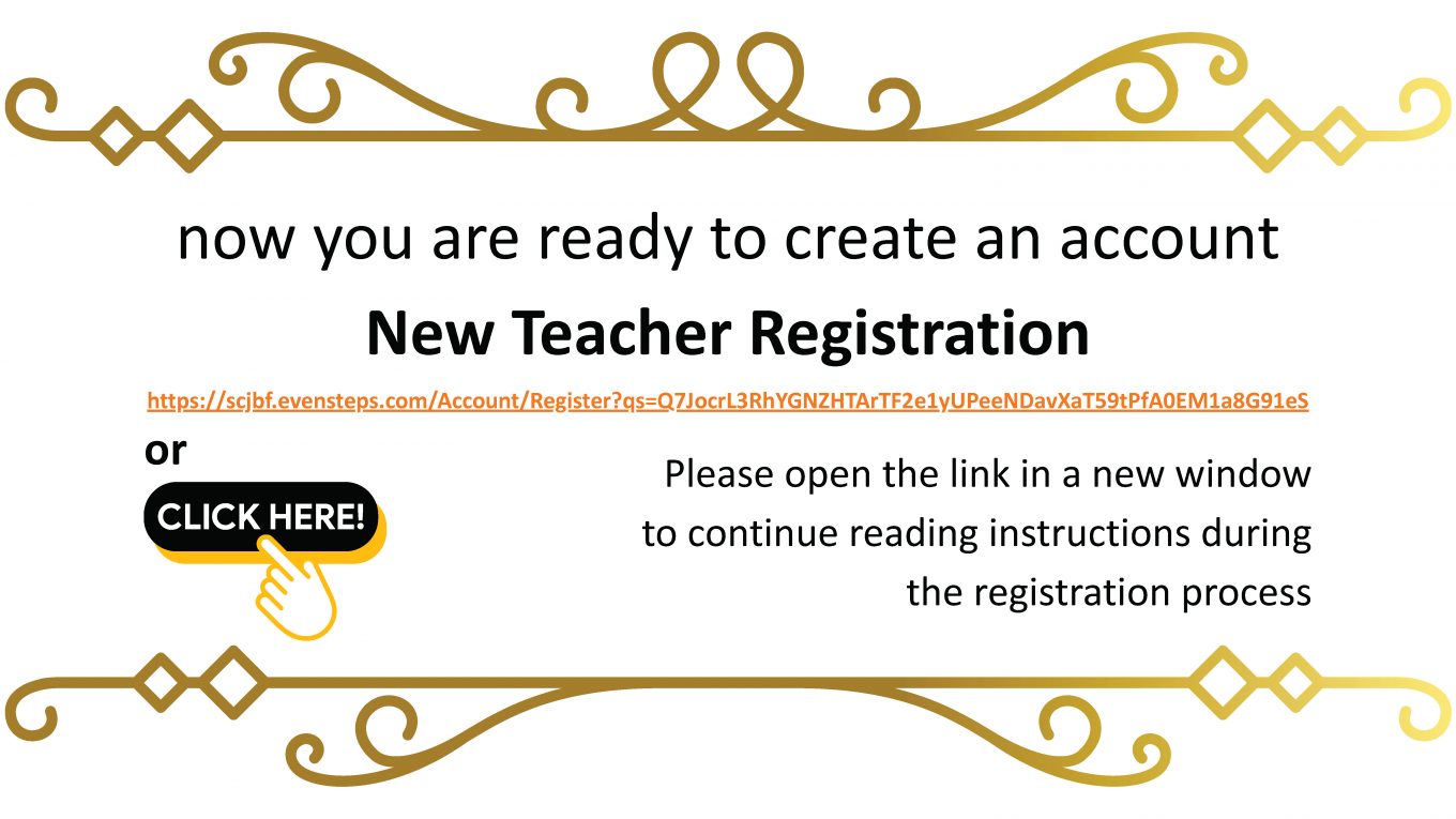 NEW Teacher Registration – Southern California Junior Bach Festival